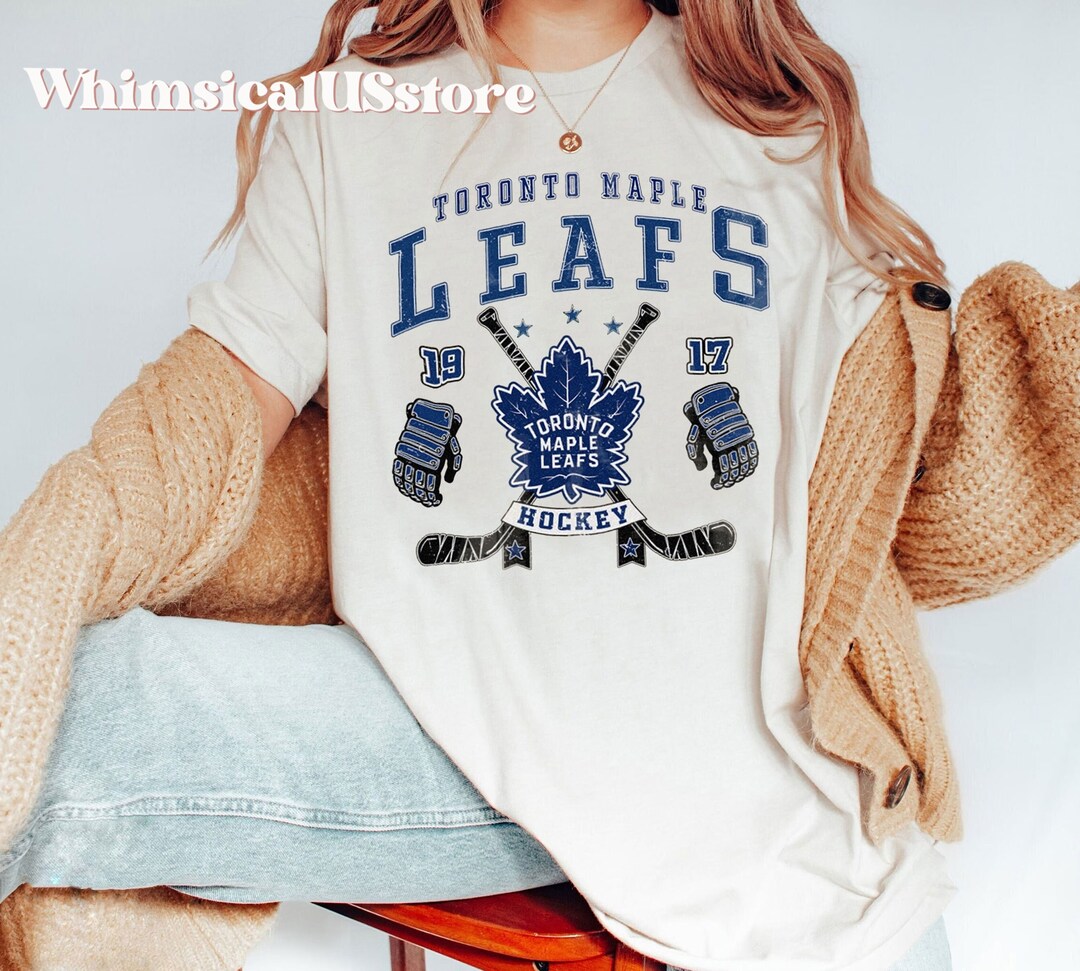 Toronto Maple Leafs Sweatshirt Vintage Toronto Maple Leafs - Etsy Canada