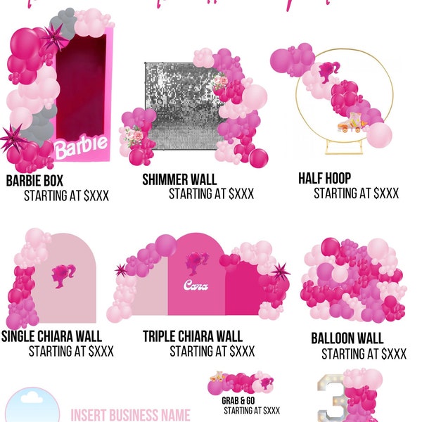 Barbie Balloon Arch - Etsy