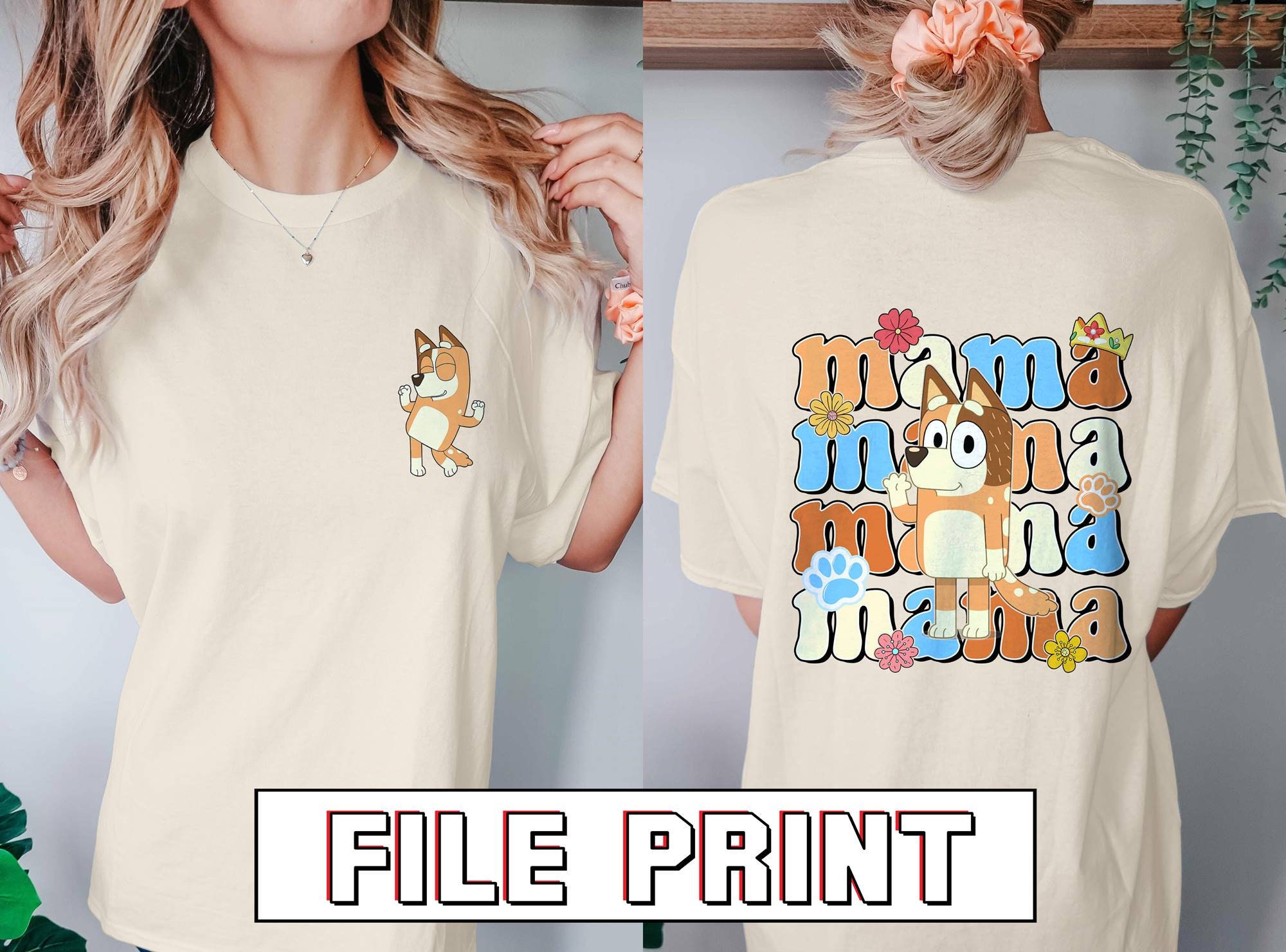 Bluey Mom Png Files Bluey Mama PNG Blue Dog Mom Png - Etsy Australia