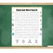 Classroom Word Search Kids Activity Handout Word Game Printable - Etsy