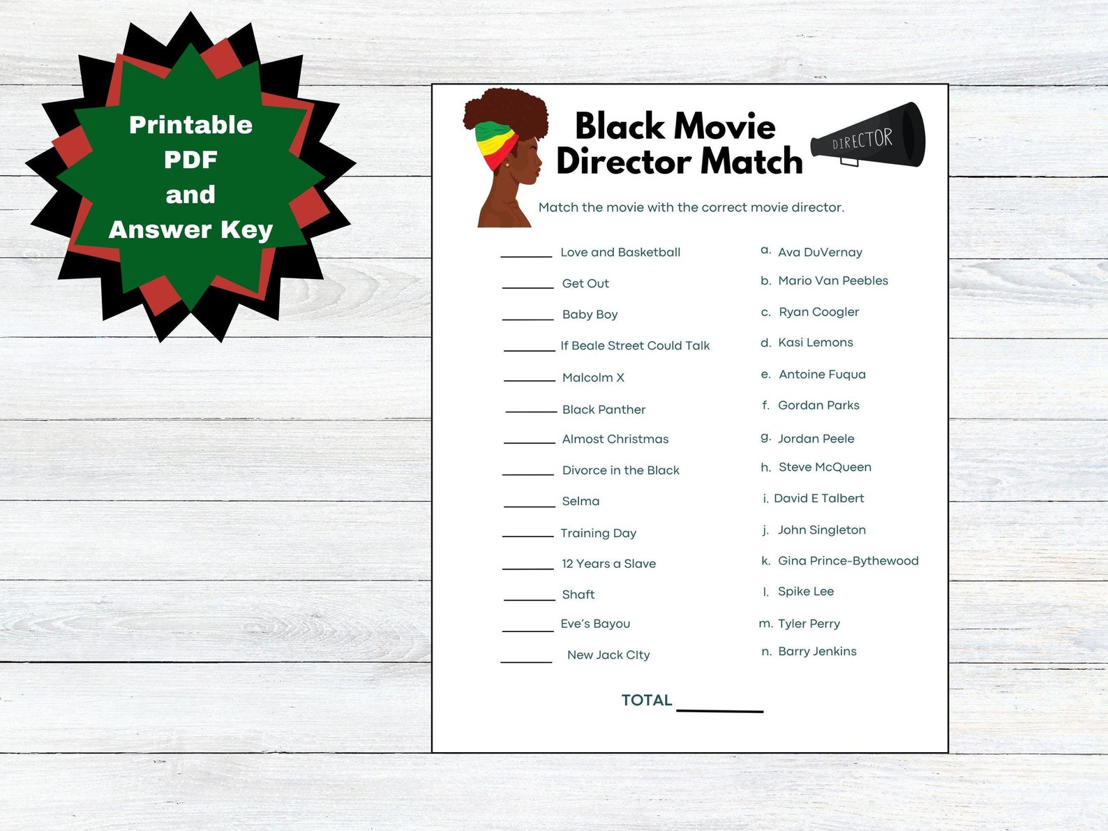Black Movie Director Match| Director| Black Culture| Black History ...