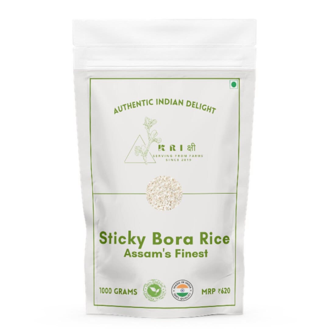 Organic Sticky Bora Rice : Assam Bora Rice - Authentic Indian Delight ...