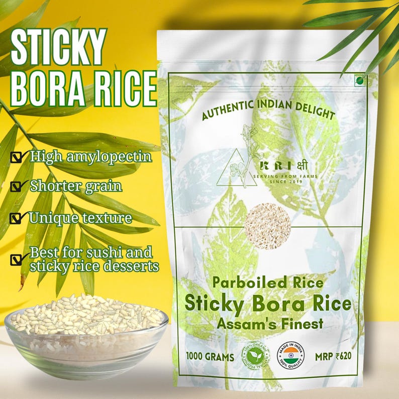 Exotic Rice Variety Package Includes Black Rice, Aromatic Joha Rice ...