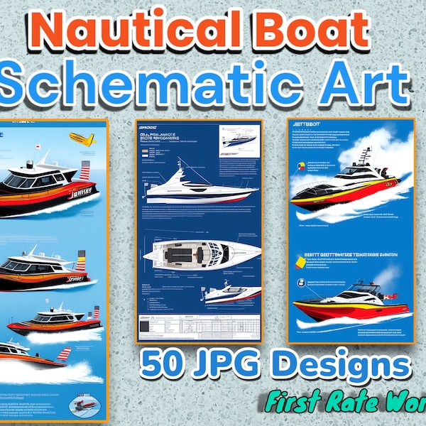 Racing Boat Wall Art - Etsy