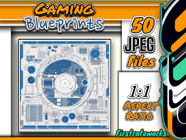 Vintage Video Game Patterns | Electronics Art | Blueprints | Console ...