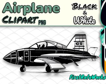 Angry Jumbo Jet Plane Flying Mascot Black and White Svg-airliner Svg ...