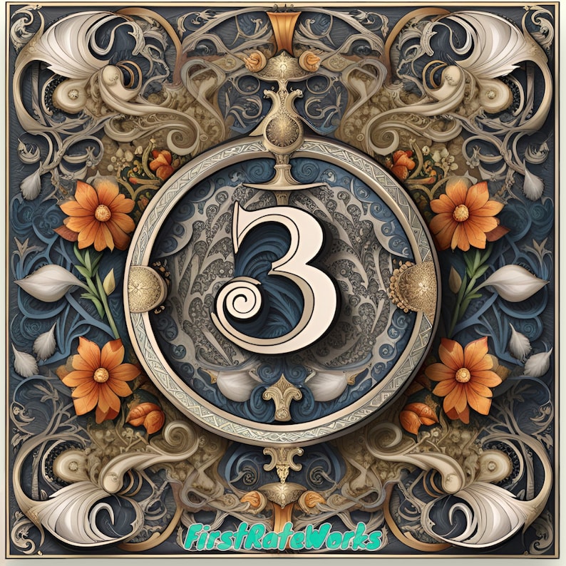 Medieval Font Lettering - Complete Alphabet & Numbers Set | Old English ...