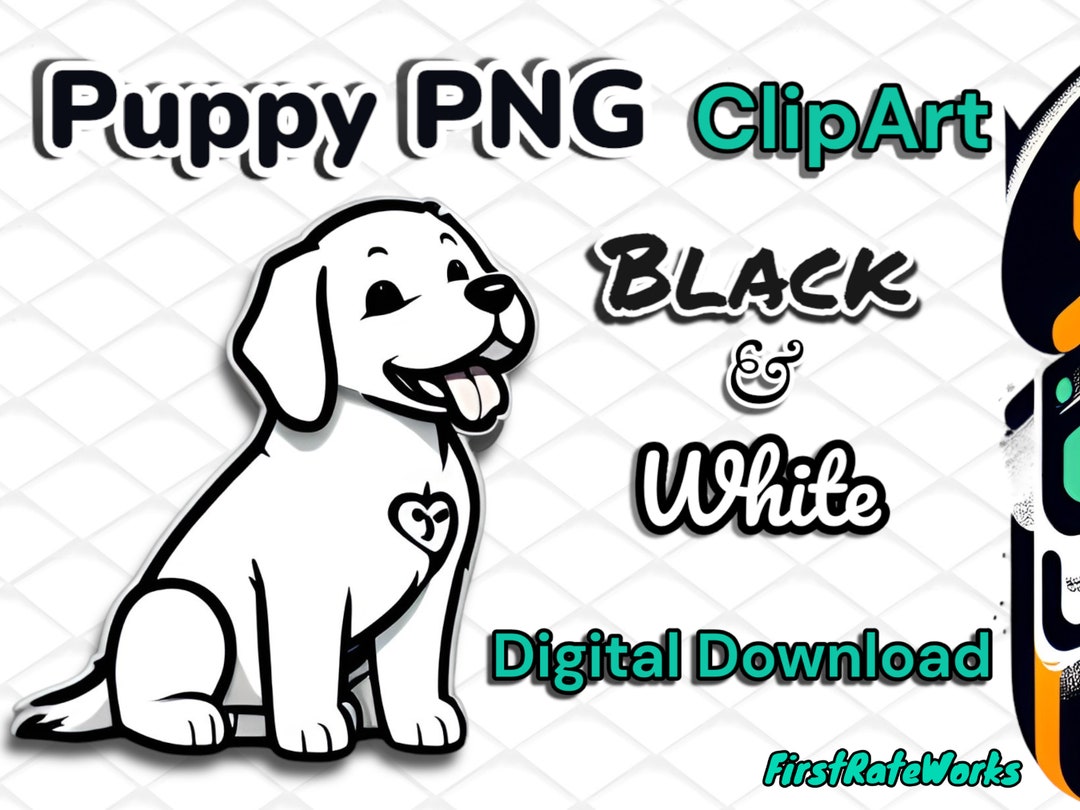Lab Puppy Svg Clipart Cute Dog Svg Puppies PNG Dog Svg Lab Png Baby Dog ...