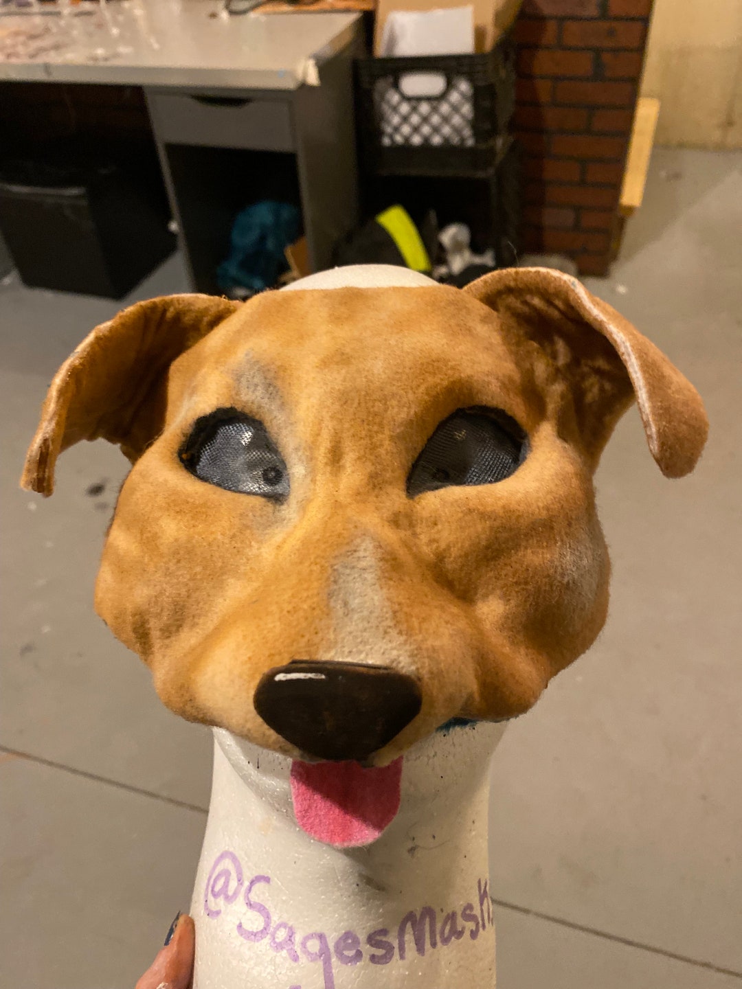 Therian Dog Mask - Etsy