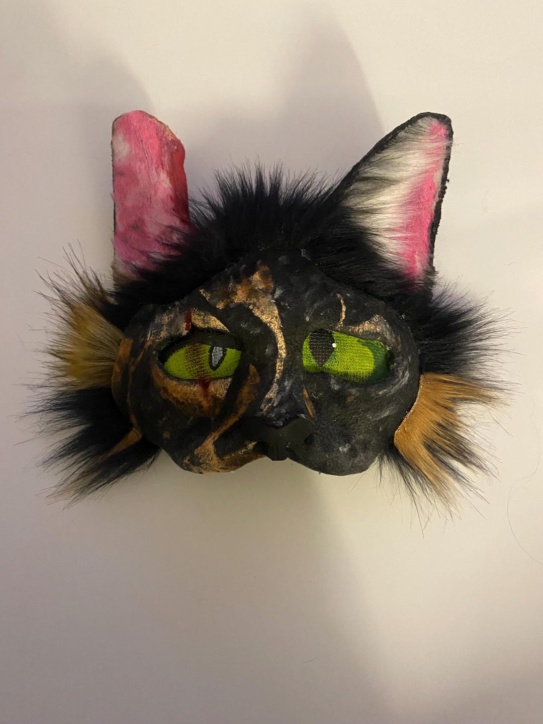 Scarred Tortoise Cat Mask - Etsy
