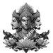 BRA1: Lord Brahma Design-high-quality-digital File Print on Demand and ...