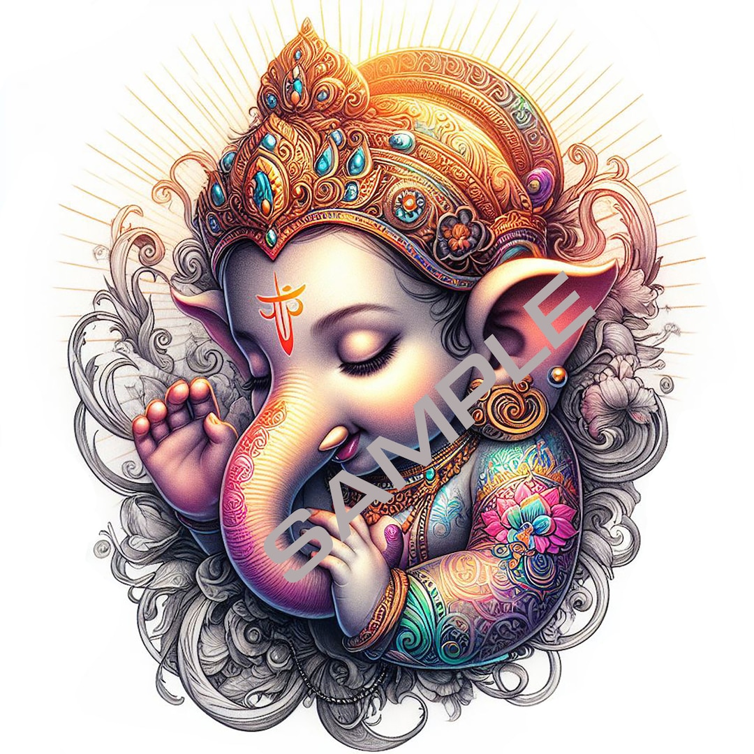Elegant Lord Ganesha Design: Spiritual Artistry in Modern Aesthetics