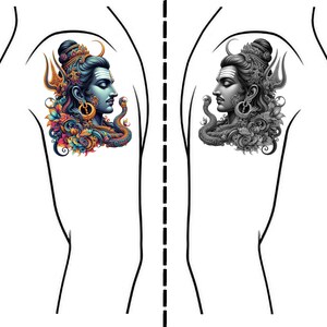 SHI20: Lord Shiva Design-high-quality-digital File Print on Demand and ...