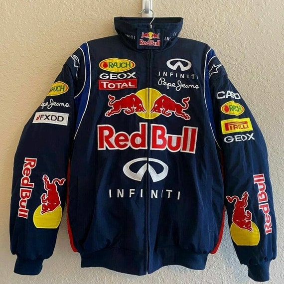 RedBull Racing Jacket,Rare Retro Nascar Formula 1 Jac… - Gem