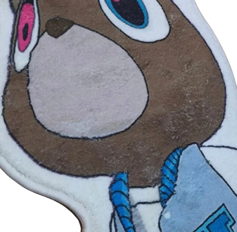 Kanye West Graduation Bear Custom Inspired Digital Printed Rug ...