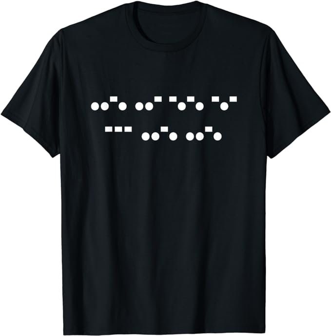 Fck off Morse Code Secret Message Funny Morse Code Shirt - Etsy