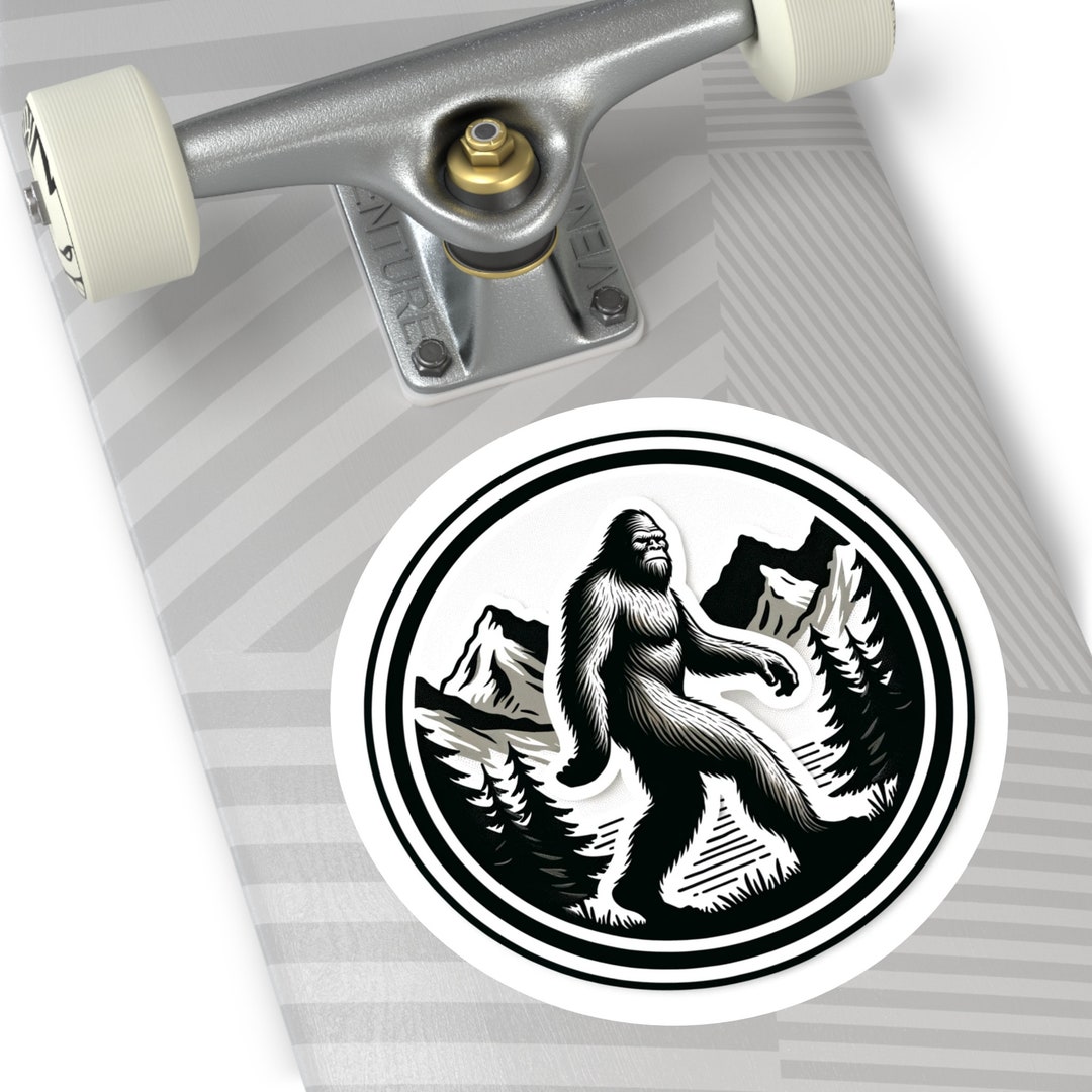 Bigfoot Windshield Decal Casing Car Big Foot Sticker Sasquatch - Etsy
