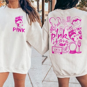 Pnk Pink Summer Carnival 2024 Tour 2 Sides, Trustfall Album Shirt, Pink ...