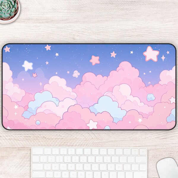 Kawaii Desk Mat - Etsy