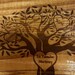 Stunning Personalised Family Tree Engraving on RECYCLED Wood. Ideal ...