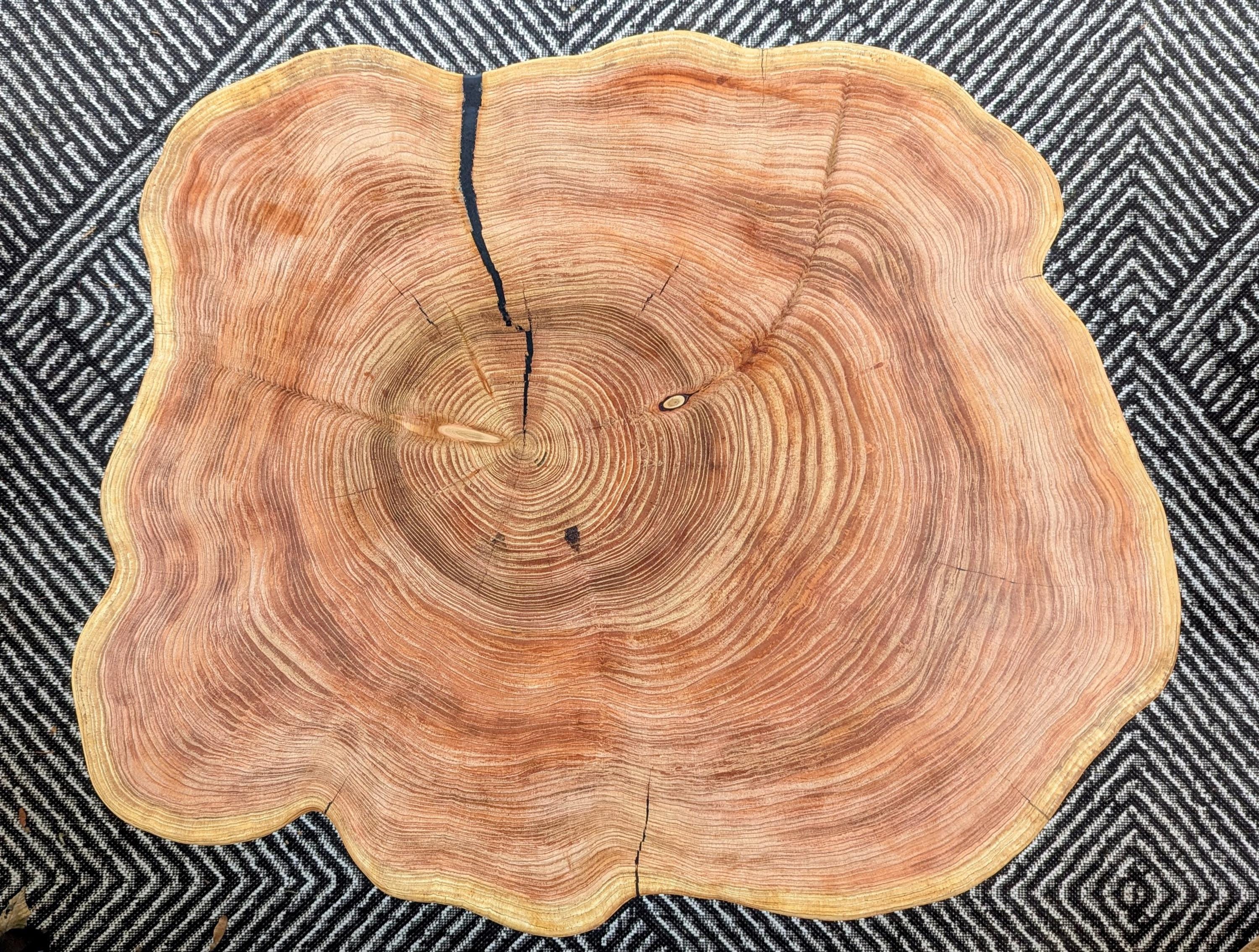 Live Edge Coffee Table, Wooden Coffee Table, Modern Coffee Table, Slab ...