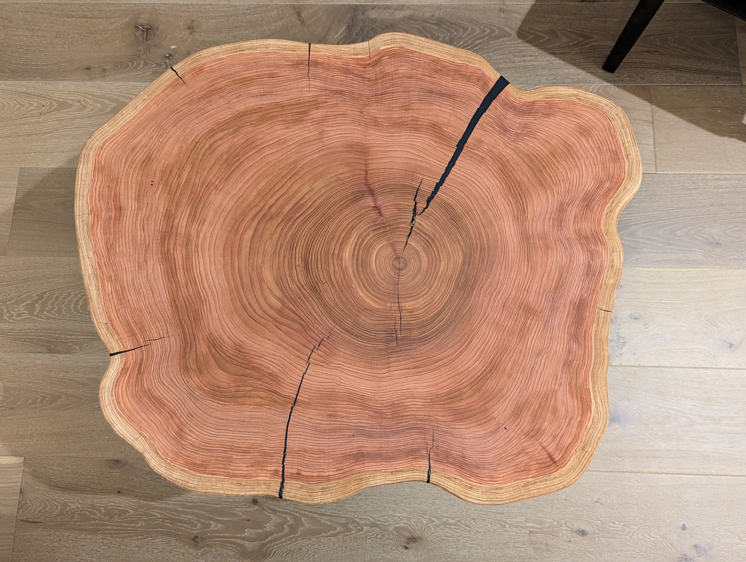 Live Edge Coffee Table, Wooden Coffee Table, Modern Coffee Table, Slab ...