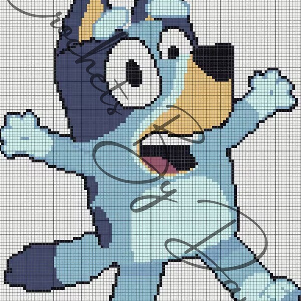 Bluey Jumper Knitting Pattern - Etsy UK