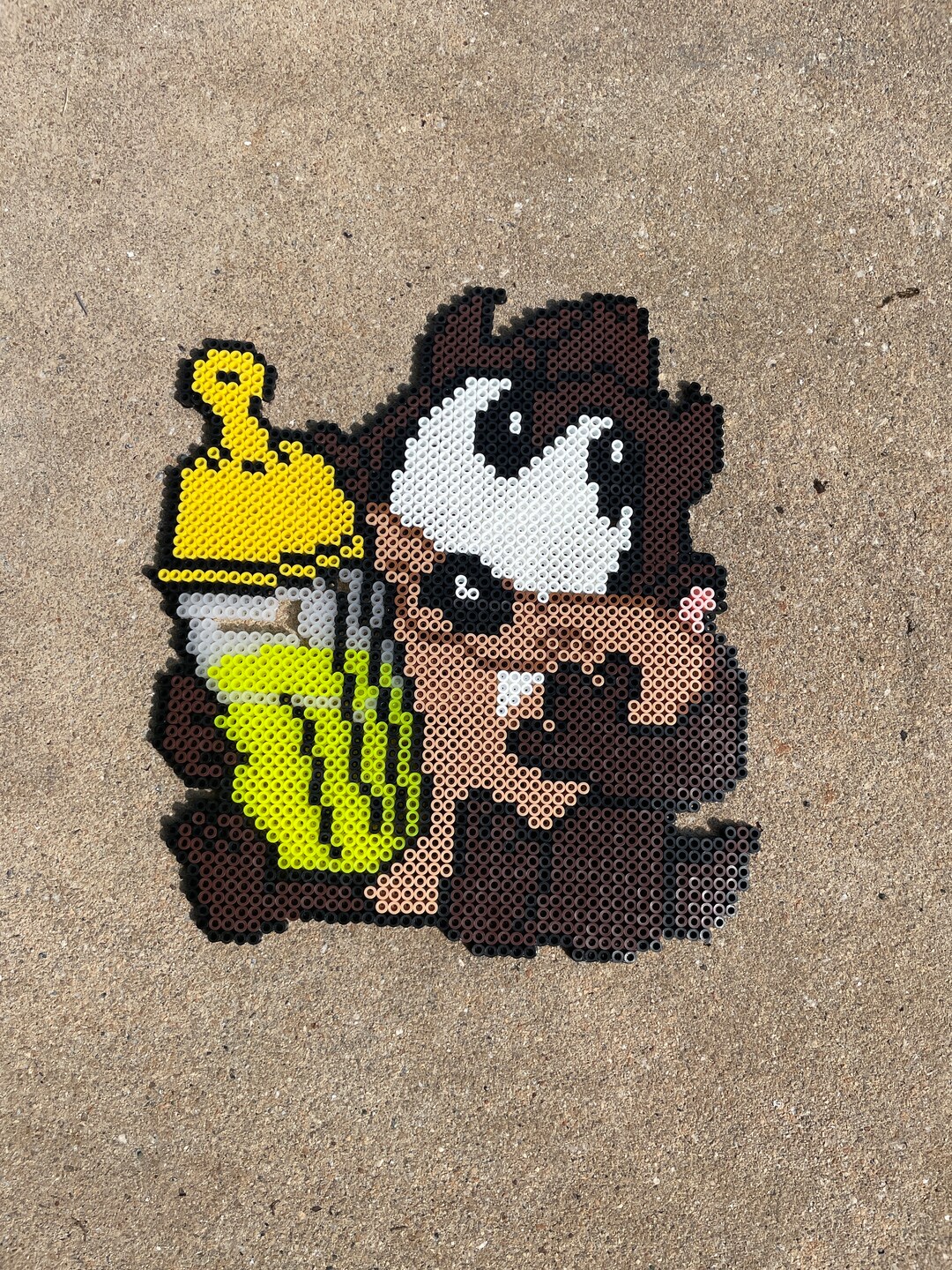 Baby Tasmanian Devil Perler Bead Design - Etsy Canada