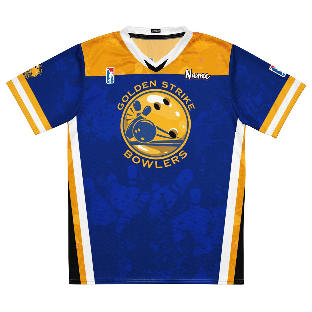 Golden Strike Bowlers Jersey - Etsy