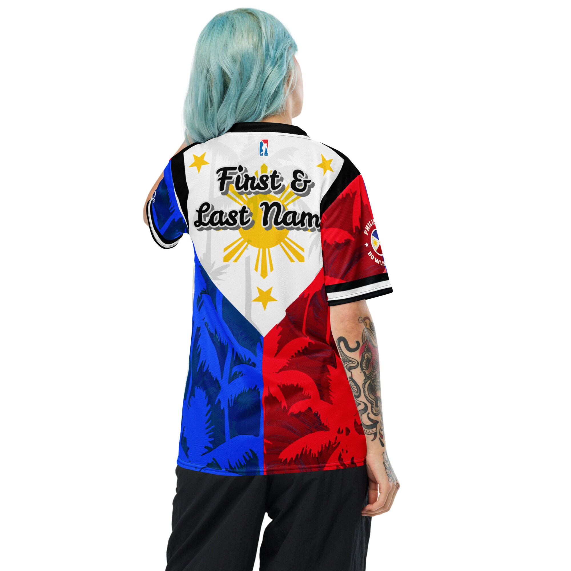 Filipino Personalized Bowling Jersey V2 - Etsy