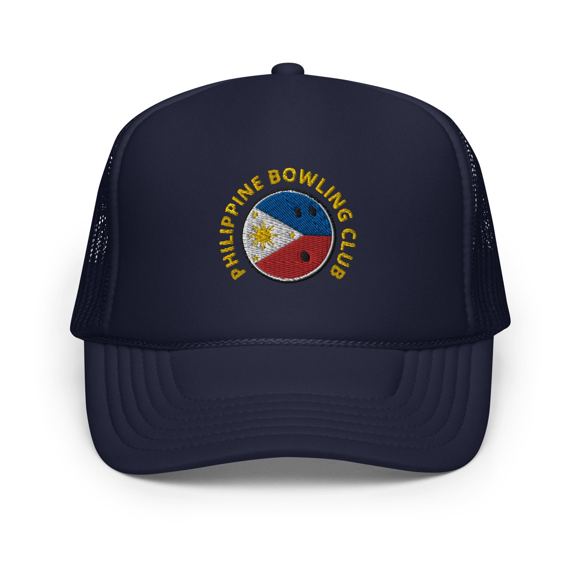 Philippine Bowling Club Dark Foam Trucker Hat - Etsy