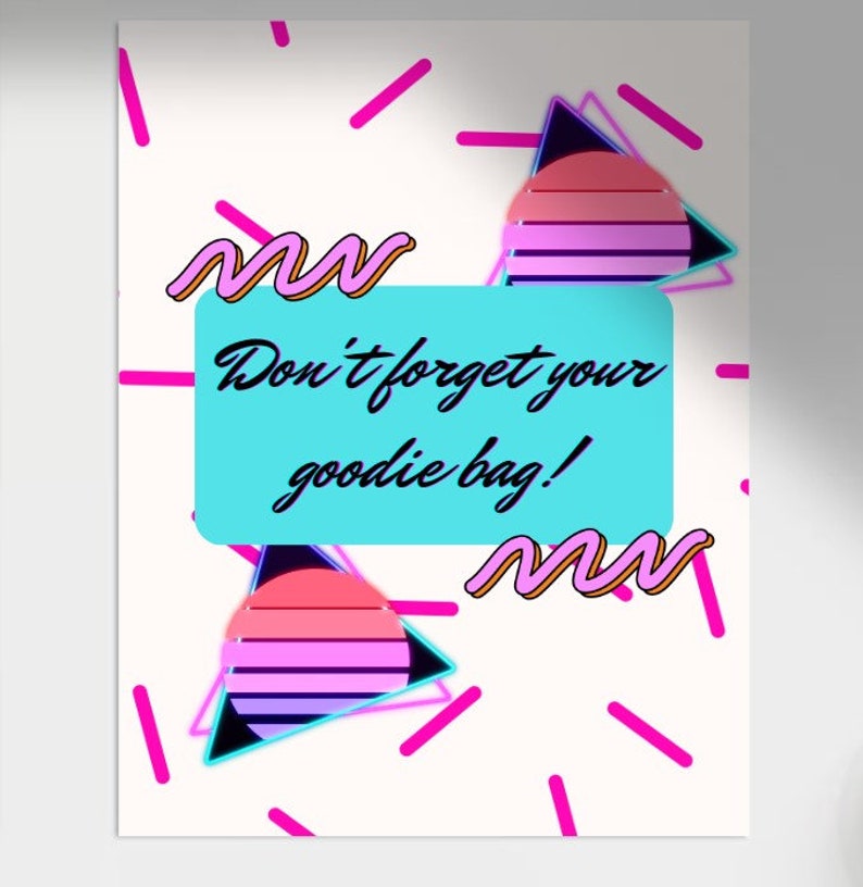 Bach to the 90s Template Set - Etsy