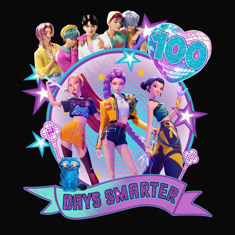 Kpop 100 Days Svg - Etsy
