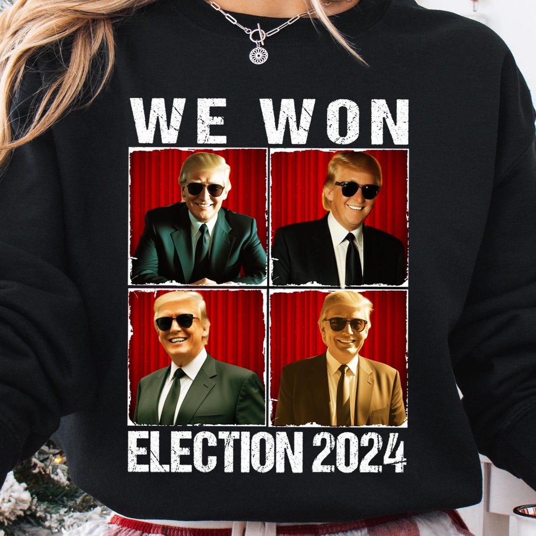 Trump We Won Election 2024 Png, Presidential Election Maga, Trump Png ...