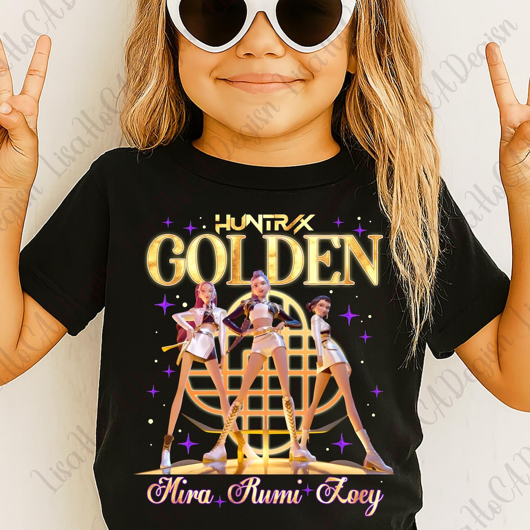 Golden Huntrix Kpop Demon Hunters PNG, Kpop Huntrix PNG, Demon Hunters ...