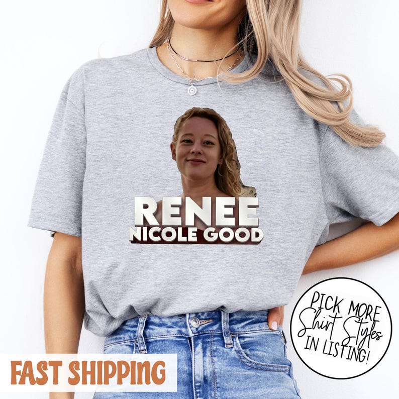 RENEE NICOLE GOOD Shirt, Justice for Renee, No Ice Shirt, Anti Ice Tee ...