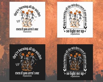 Skeletons Png, They're Burning All the Witches Even If You Aren't One ...