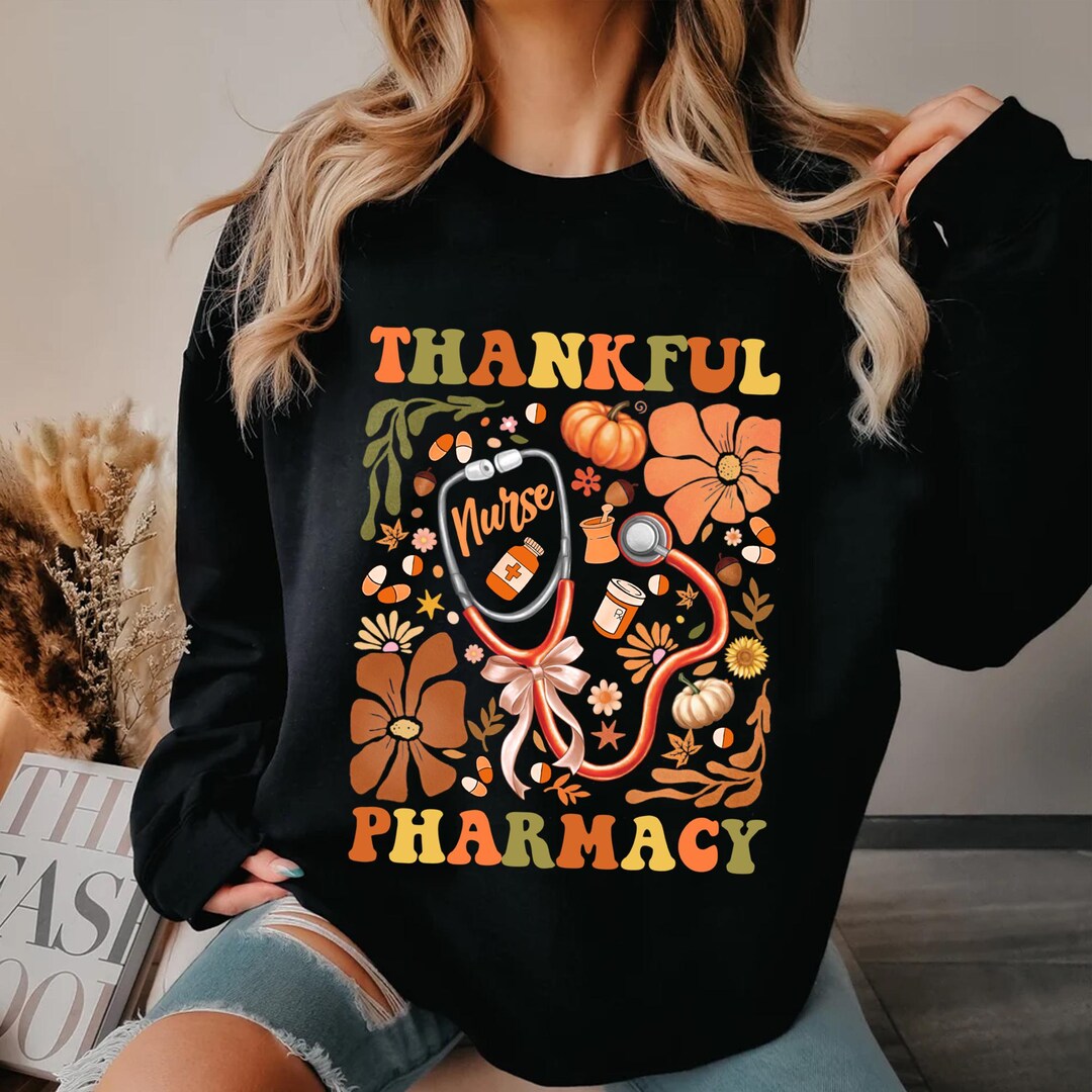 Pharmacy Squad Png, Fall Thanksgiving Pharmacist Png, Pharmacy Crew ...