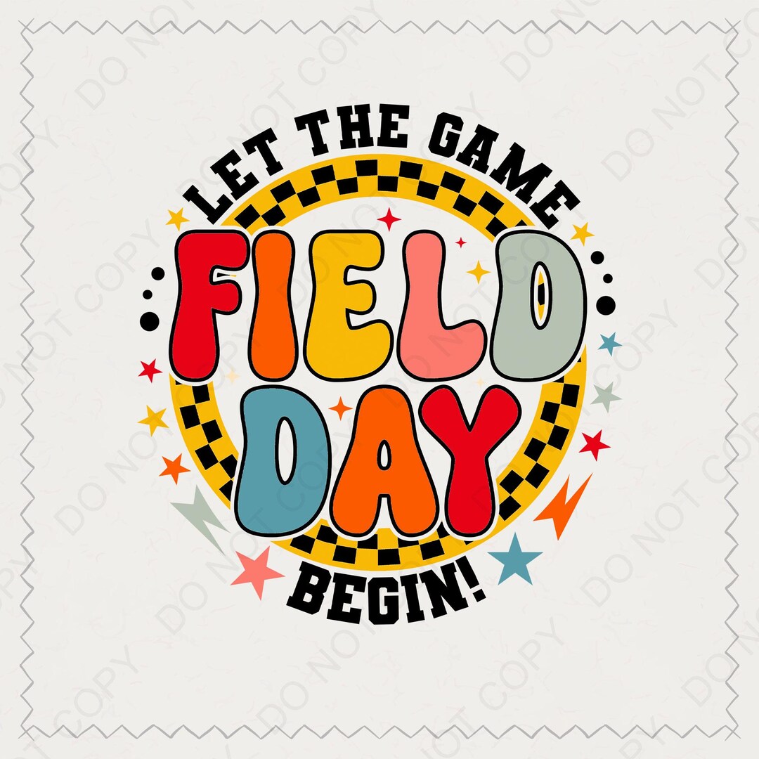 Let the Game Begin Field Day PNG, Field Day Sports PNG, Let the Games ...