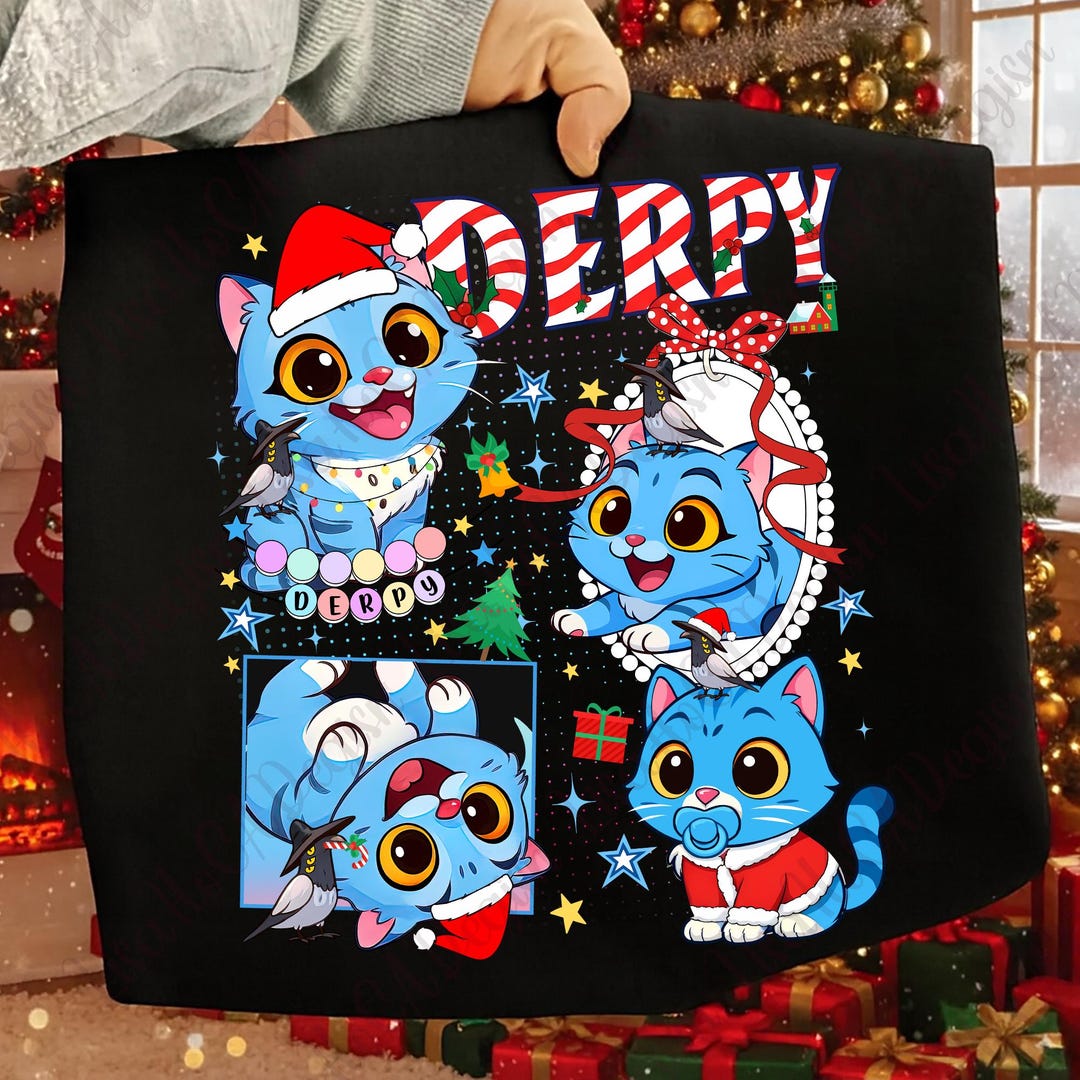 Derpy Kpop Demon Hunters Christmas Png, Derpy PNG de Noël, Saja Girls ...