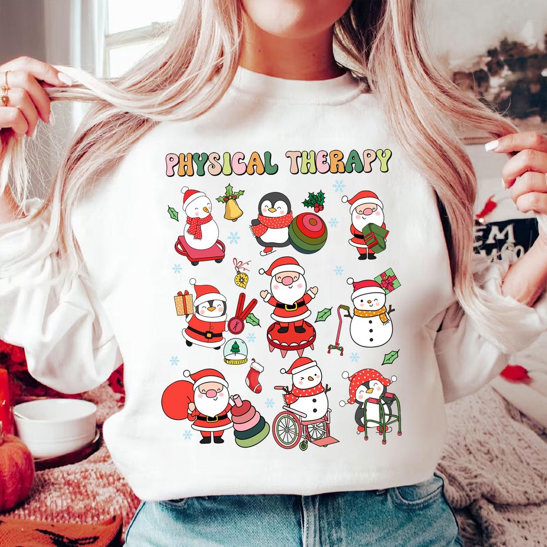 Physical Therapy PT Christmas Png, Physical Therapy Christmas Png ...