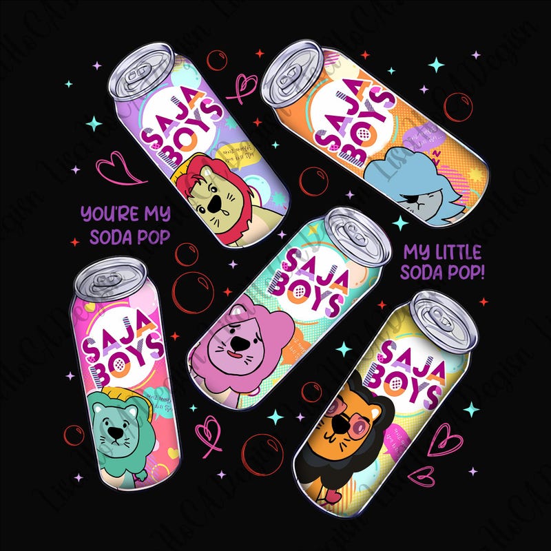 Saja Boys Soda Can - Etsy