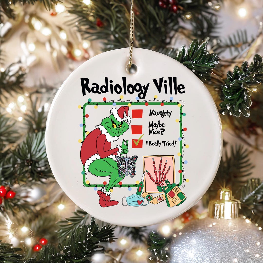 Christmas Radiology Ornament, Christmas X-ray Tech, Team Xray, Rad Tech ...