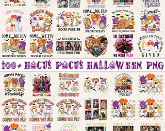 20+ Hocu Pocu PNG Bundle, Halloween Png, Sandersonn Sisterss Png, Hocu ...