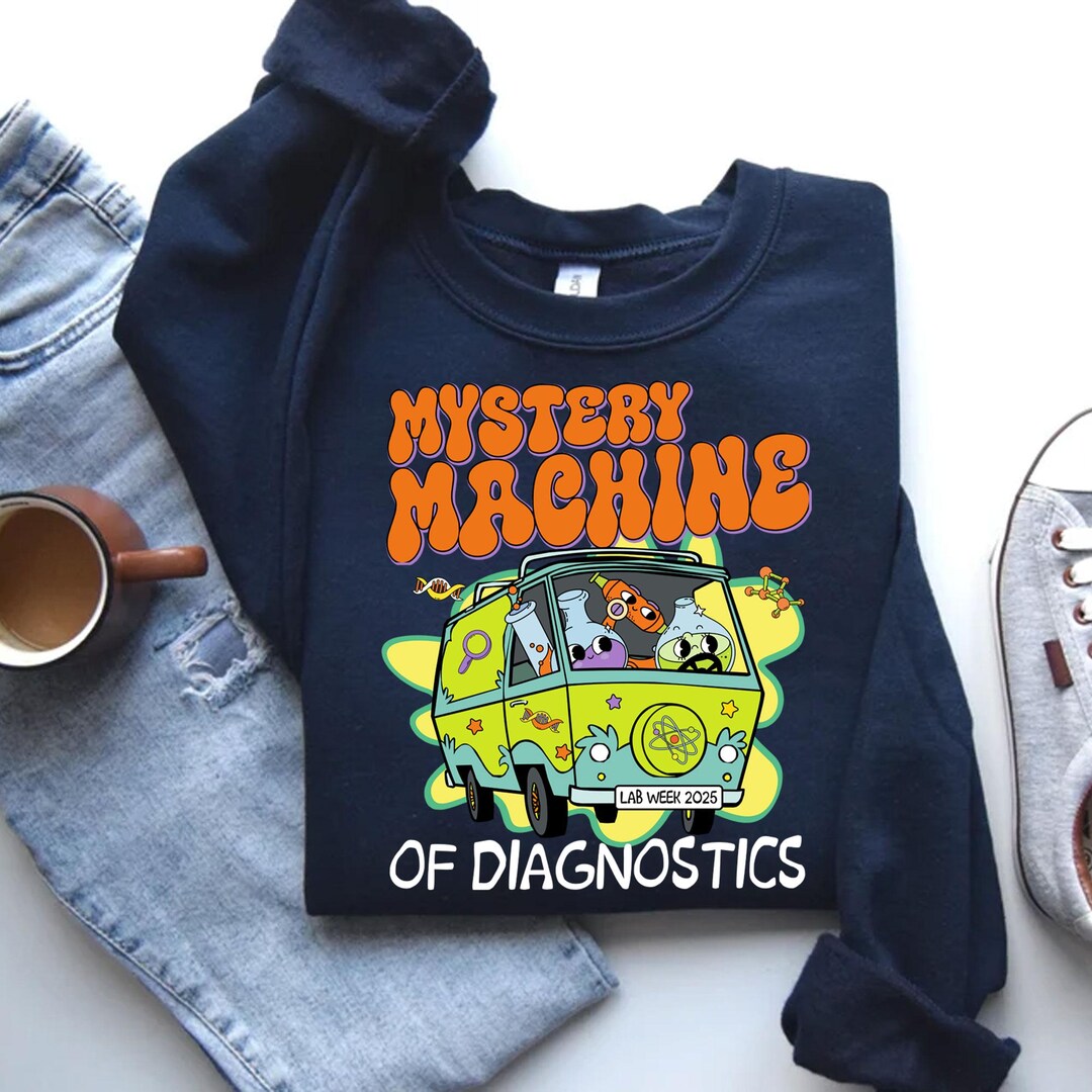 Lab Week 2025 Png, Mystery Machine Png, Mystery Machine of Diagnostics ...