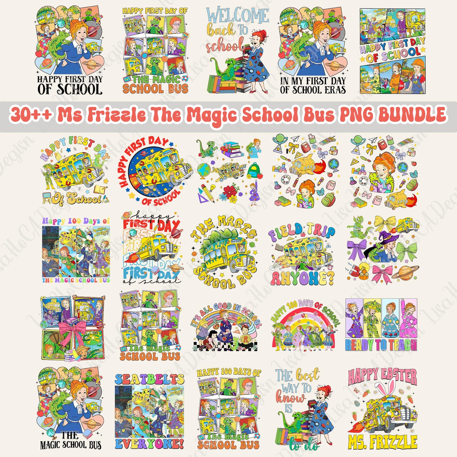 40+ the Magic School Bus Bundle Png, Seatbelt Everyone Png, Ms Frizzle ...