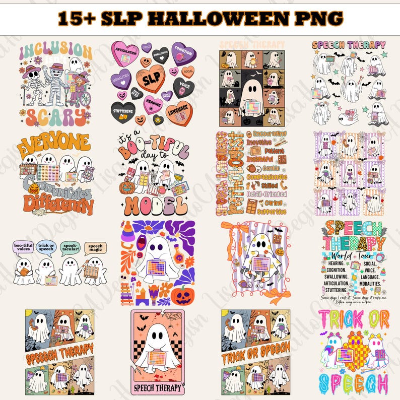 15+ SLP Halloween PNG, Funny Speech Language Pathologist Fall PNG ...