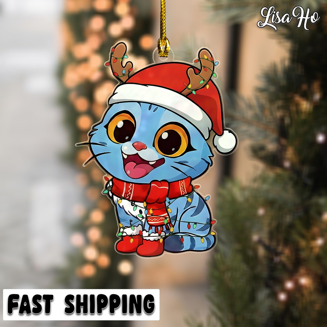 Derpy Christmas Tree Kpop Demon Hunter Acrylic Ornament, Huntrix ...