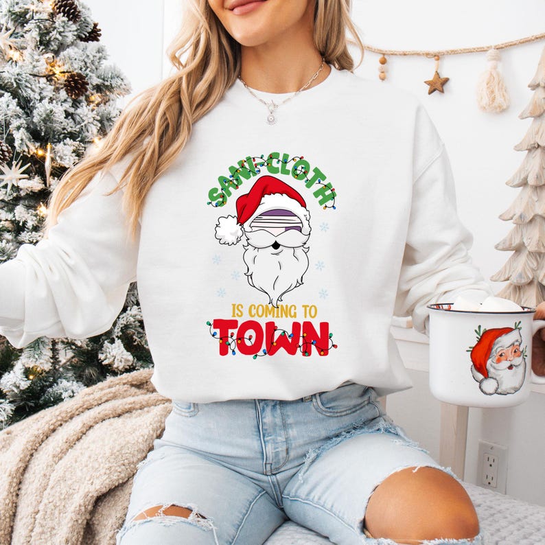 Sani-cloth is Coming to Town Png, Nurse Christmas Png, Santa Claus ...