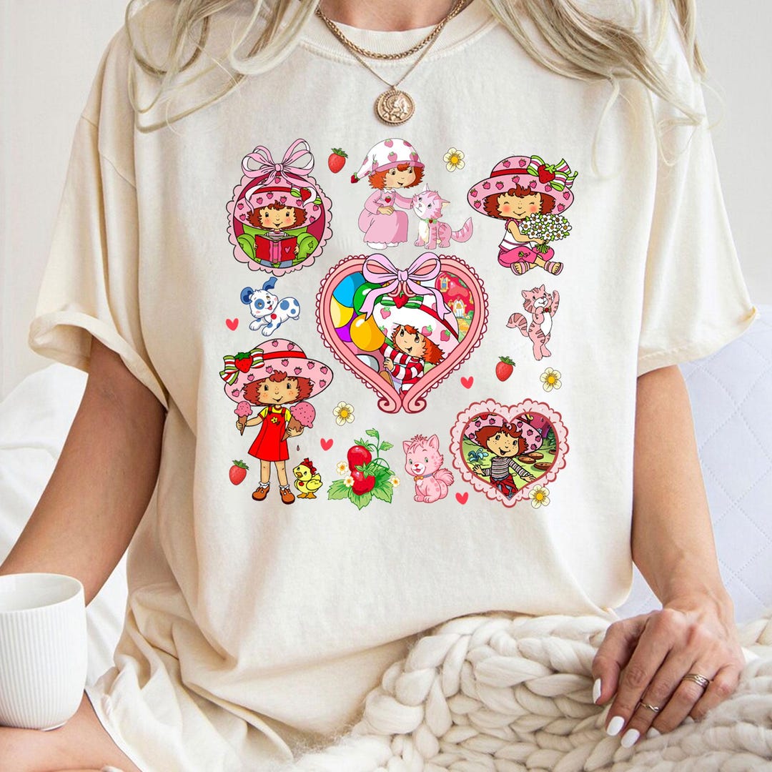 Strawberry Shortcake Cartoon 80s Png, Cute Strawberry Shortcake Png ...